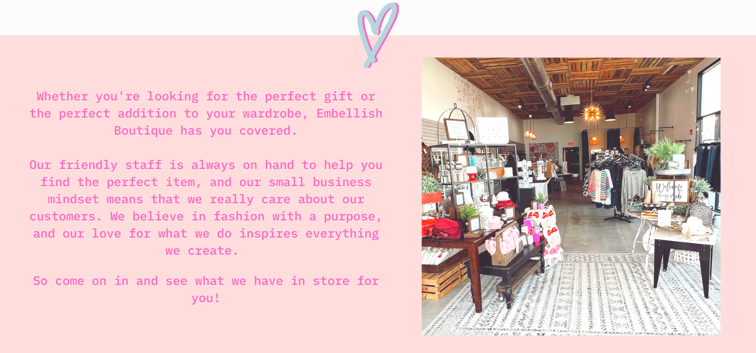 Women's Clothing Boutique Online and Store Embellish Boutique – Shop ...